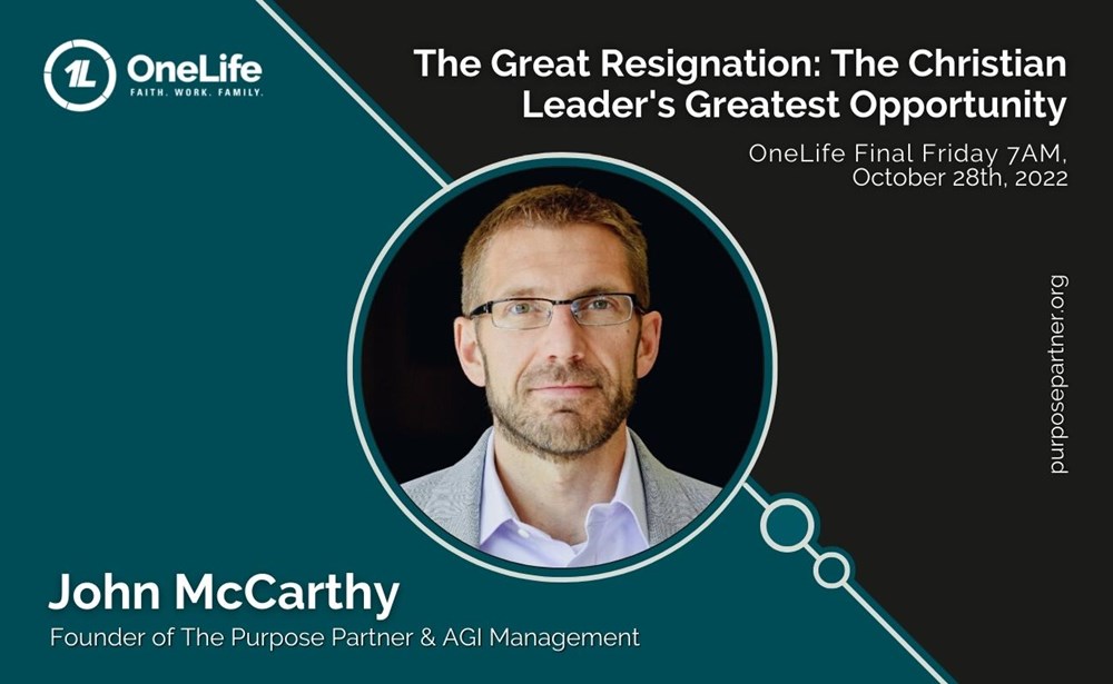 The Great Resignation: The Christian Leader's Greatest Opportunity ...